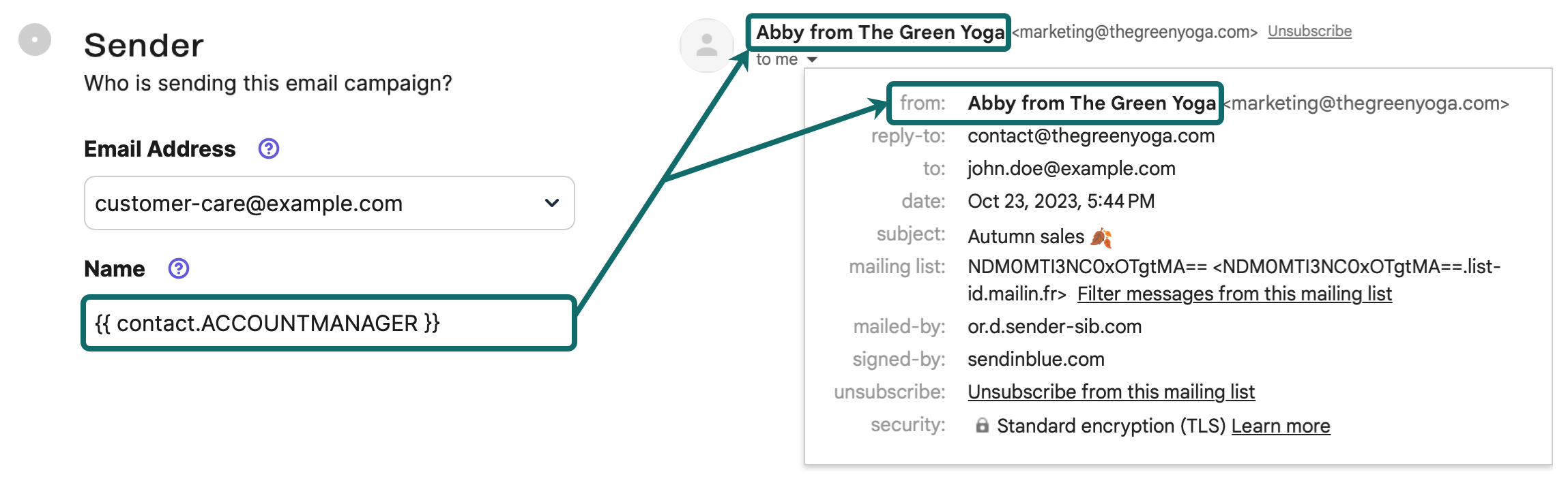 Personalize your emails using contact attributes – Home