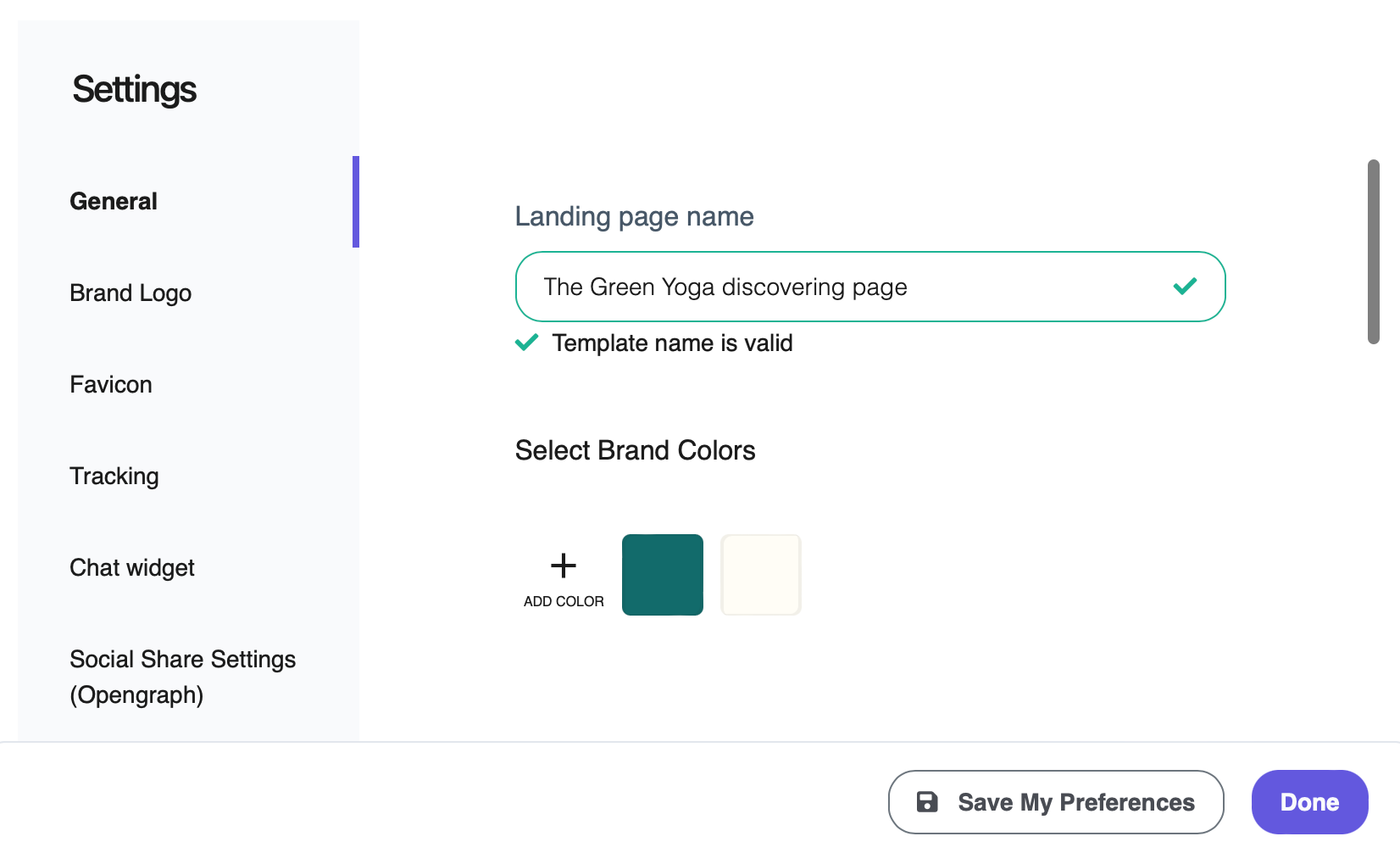 Landing Pages Part 1 Set Up Your Landing Page Brevo Help Center