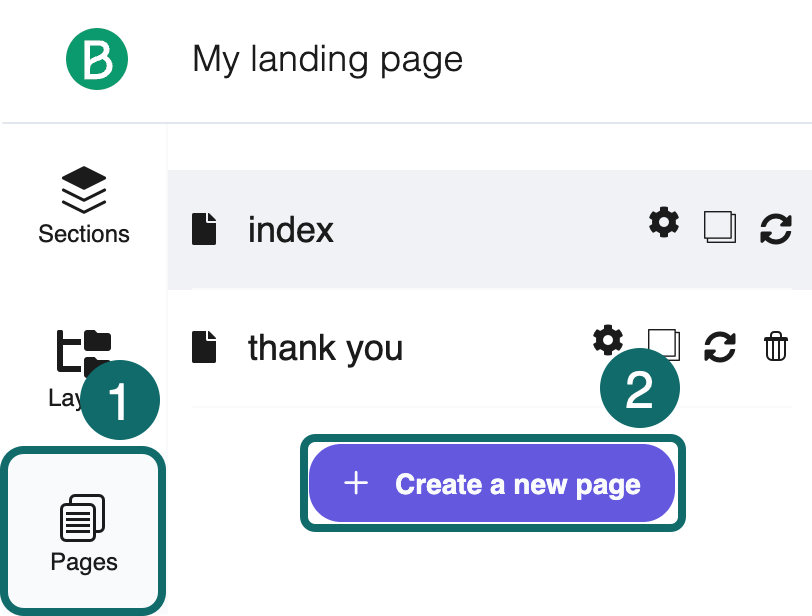 Landing pages - Part 2: Define the structure of your landing page ...