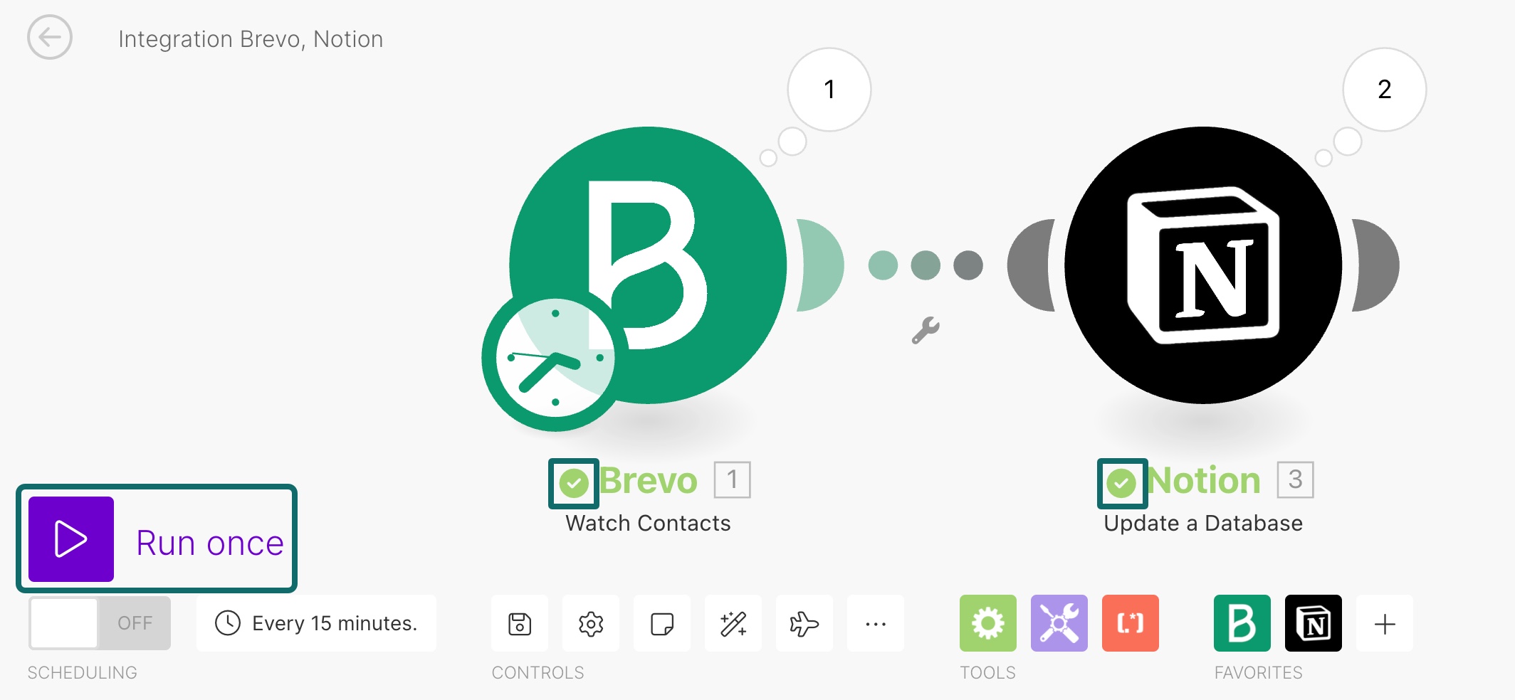 Use Make to integrate an app with Brevo – Brevo - Help Center