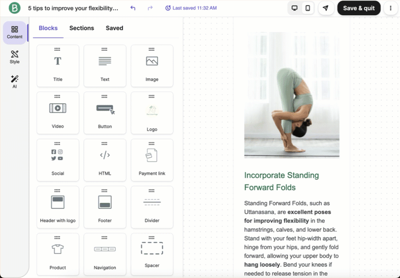 Drag And Drop Editor Part 6 Optimize Your Email Design For Mobile