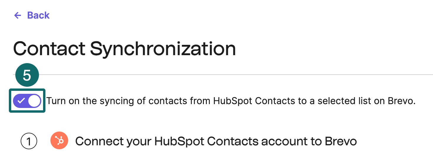 HubSpot integration (by Brevo) - Synchronize your data between Brevo and HubSpot – Home