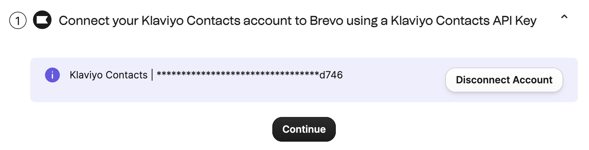 Klaviyo integration (by Brevo) - Import and update your contacts to migrate to Brevo – Home