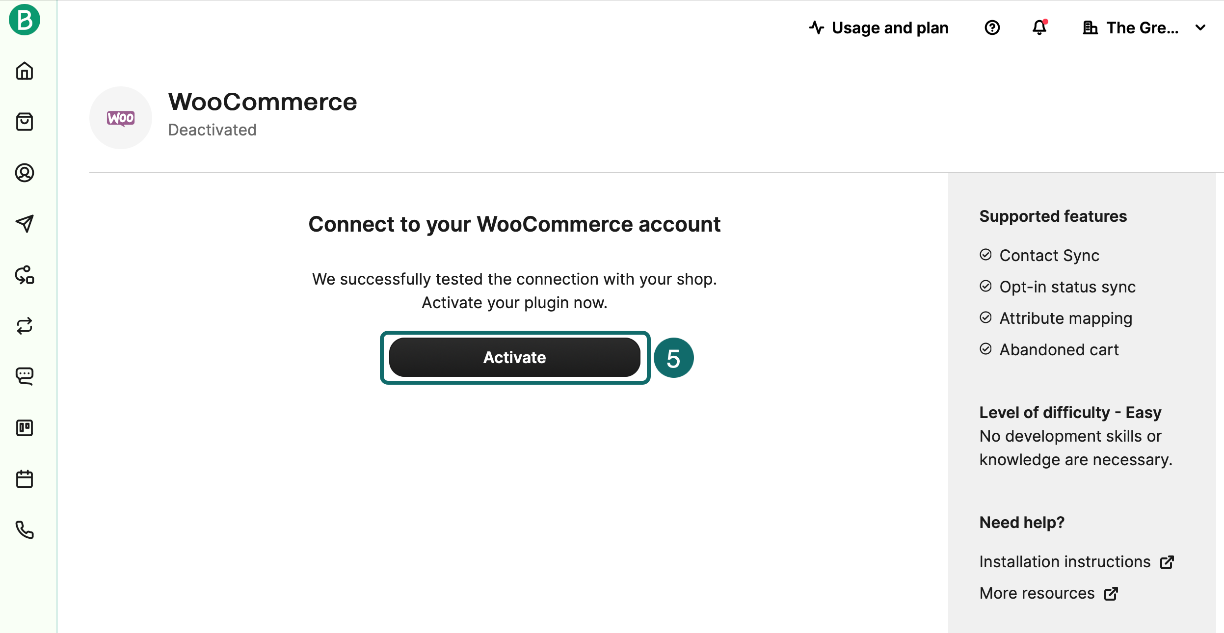 Install The Chat Widget On Your Wordpress Or Woocommerce Websites With The Brevo Tracker Home