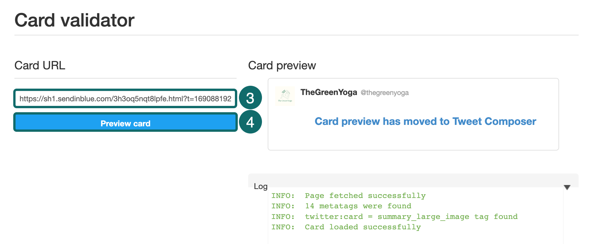 Share your email campaigns on social media or on your website – Home