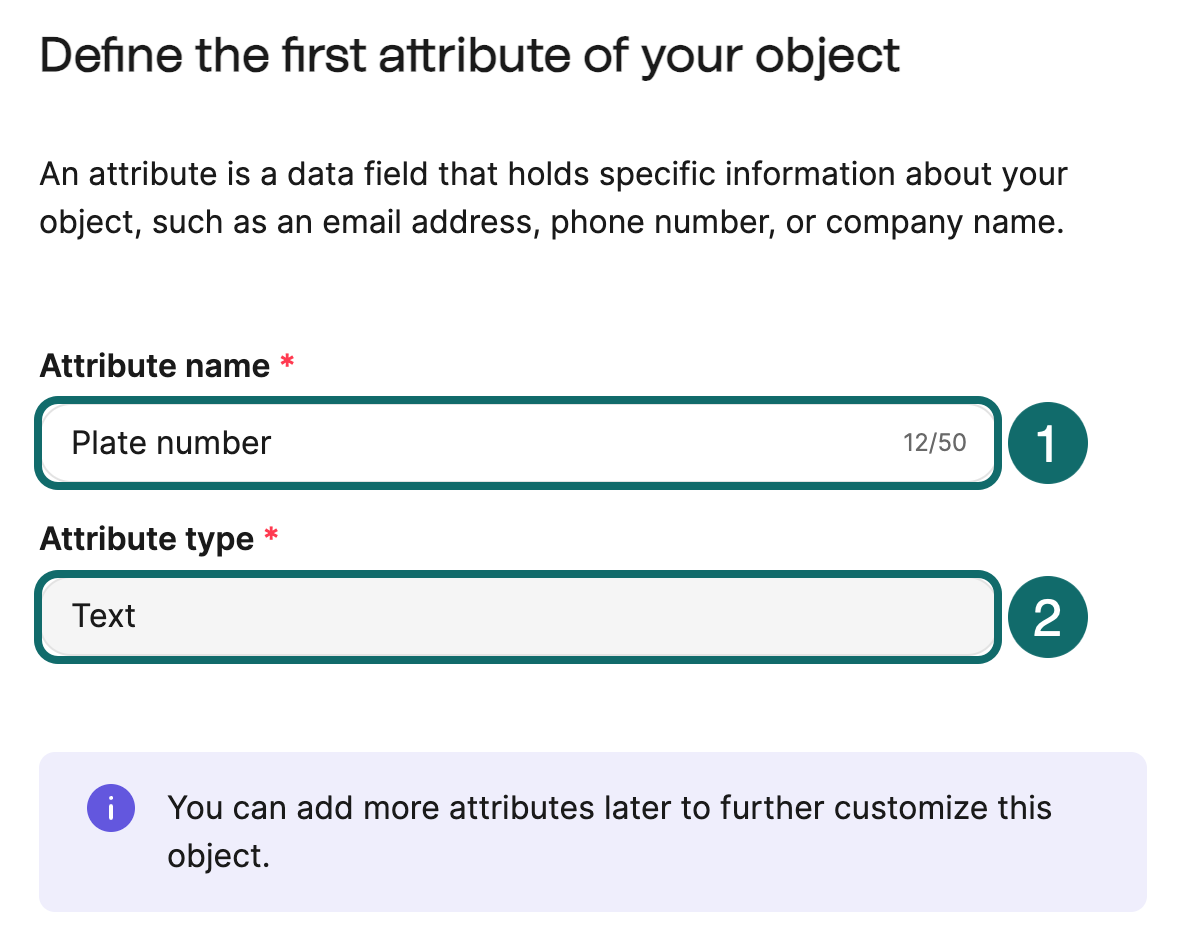 Create custom objects – Home