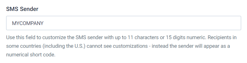 Short codes, long codes, and personalized SMS senders – Brevo - Help Center